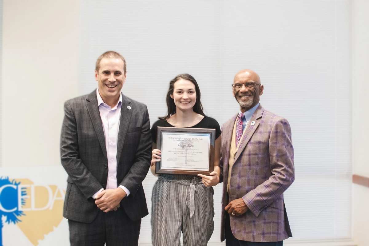 Paige Rice Completes SCEDI | Kershaw County Economic Development